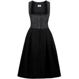 Stockerpoint Langes Dirndl "Dakota" in schwarz | Gr.: 50