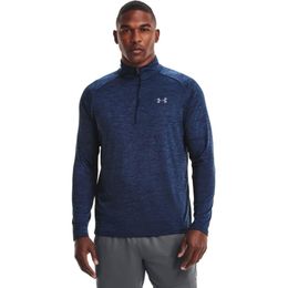 Under Armour Longsleeve "Tech" in Blau | Gr.: XXL