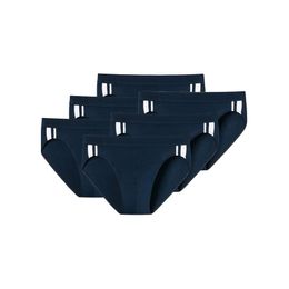 Schiesser Slip 6er Pack in Dunkelblau | Gr.: XL