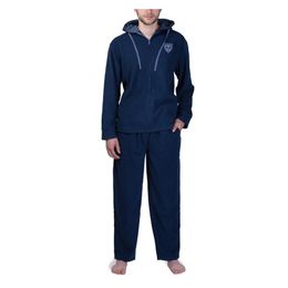 SLOUCHER Fleece-Anzug in navy | Gr.: M
