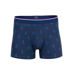 Clark Crown Boxershorts 2er Pack Maritim in bunt | Gr.: M