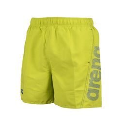 arena Badeshorts Fundamentals Logo R in Lime | Gr.: M