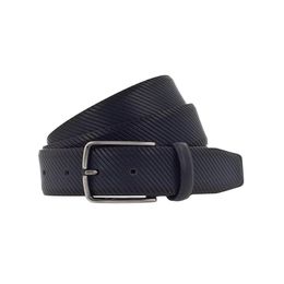 Vanzetti G&uuml;rtel Leder in navy | Gr.: 95 cm