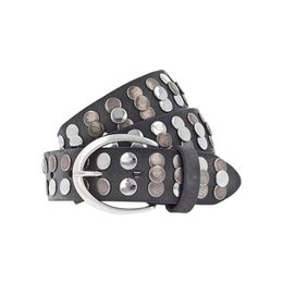 Vanzetti G&uuml;rtel Leder in anthracite | Gr.: 90 cm