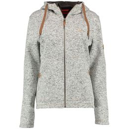 Tom Collins Strickfleecejacke Adisur in mittelgrau | Gr.: 44