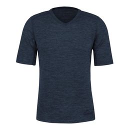 Normani Outdoor Sports Herren Merino T-Shirt Delamere in Navy | Gr.: S