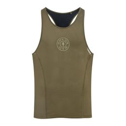 Golds Gym Tanktop WILT in dark olive | Gr.: XXL