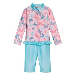 Playshoes Badeanzug in T&uuml;rkis/ Rosa | Gr.: 74/80