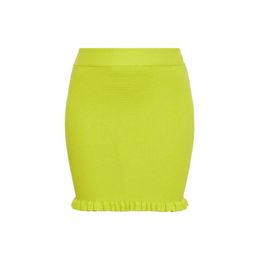 Swirly Damen Rock in LIMETTE | Gr.: XL
