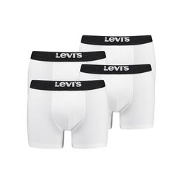 Levi's Levi ́s Boxershort 4er Pack in Wei&szlig; | Gr.: M