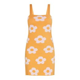 Swirly Damen Kleid in ORANGE | Gr.: M