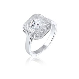 Elli Ring 925 Sterling Silber Verlobungsring in Silber | Gr.: 58
