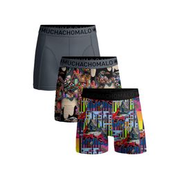 MUCHACHOMALO 3er-Set: Boxershort in Mehrfarbig - für Kinder | Gr.: 122/128