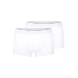 Marc O ́Polo Bodywear Retro Short / Pant Iconic Rib in Wei&szlig; | Gr.: L