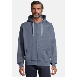 Salzhaut Sweatjacke BREKER in Jeans Blue | Gr.: XXL