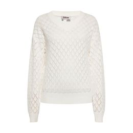 Sidona Damen Pullover in WOLLWEISS | Gr.: XL