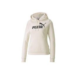 Puma Kapuzenpullover K&auml;gurutaschen in Crem | Gr.: 40
