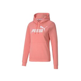 Puma Kapuzenpullover K&auml;gurutaschen in salmon rose | Gr.: 40
