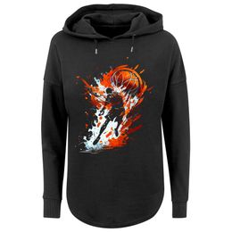 F4NT4STIC Oversized Hoodie Basketball Splash Sport Oversize Hoodie in schwarz | Gr.: L