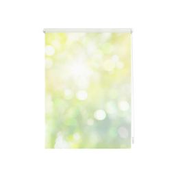 LICHTBLICK Seitenzugrollo in Gr&uuml;n Gelb | Gr.: 90 x 150 cm