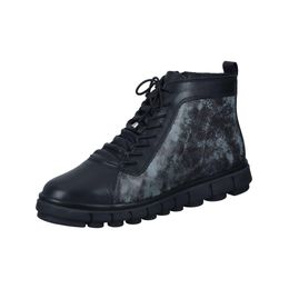 Manitu Schn&uuml;rstiefeletten, Freizeit Stiefel, Freizeit Stiefeletten in schwarz | Gr.: 37