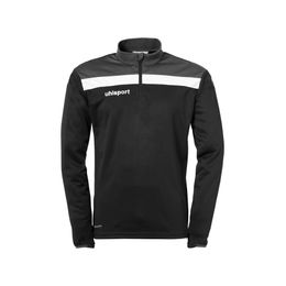 Uhlsport 1/4 ZIP TOP OFFENSE 23 in schwarz/anthra | Gr.: 128