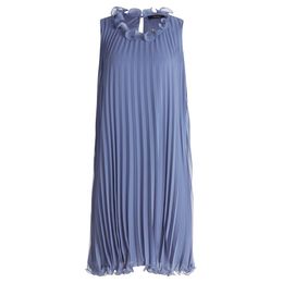 Vera Mont Cocktailkleid mit Plissee in Tansanit Blue | Gr.: 36
