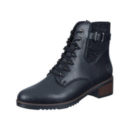 Rieker Freizeit Stiefeletten in schwarz/schwarz | Gr.: 39