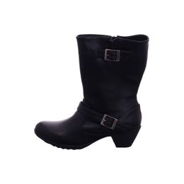 Esgano Damenstiefel kalt Absatz in Schwarz | Gr.: 42