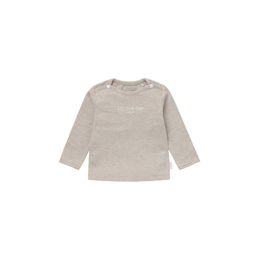 Noppies Langarmshirt Hester in Taupe Melange | Gr.: 62