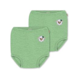 Normani Outdoor Sports 2er Pack Baby Merino Windelhose Tokoroa in Gr&uuml;n | Gr.: 98