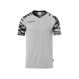 Uhlsport Trainings-T-Shirt GOAL 25 TRIKOT in dark grau melange | Gr.: 140