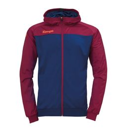 Kempa Trainingsjacke PRIME MULTI in deep blau/deep rot | Gr.: 140