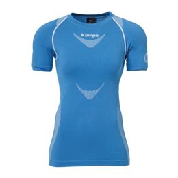 Shortsleeve ATTITUDE PRO WOMEN in Kempablau/wei&szlig; | Gr.: XS/S