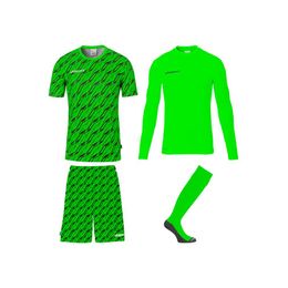 Uhlsport Torwart-Sets Progressive in fluo gr&uuml;n/schwarz | Gr.: XXL