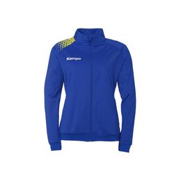 Kempa Trainingsjacke Ambition 28 Poly Women in royal/limonengelb | Gr.: XL