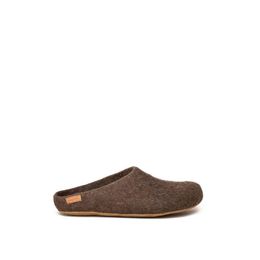 MagicFelt Filzpantoffel in Tiroler Bergschaf braun | Gr.: 39