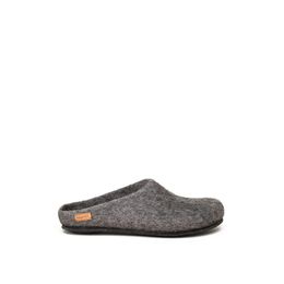 MagicFelt Filzpantoffel in Tiroler Steinschaf grau | Gr.: 43