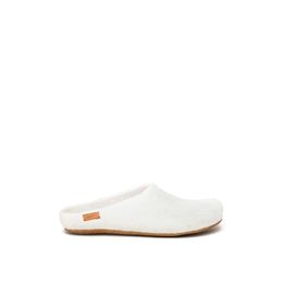 MagicFelt Filzpantoffel in Moorschnucke wei&szlig; | Gr.: 41