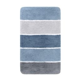 Homie Living Badteppich Rio Marina in rauch blau | Gr.: 80 x 150 cm
