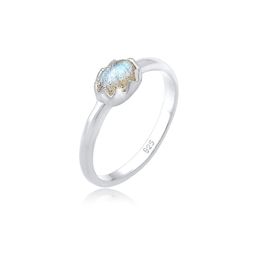 Elli Ring 925 Sterling Silber Verlobungsring in Silber | Gr.: 52
