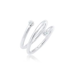 Elli Ring 925 Sterling Silber in Silber | Gr.: 58