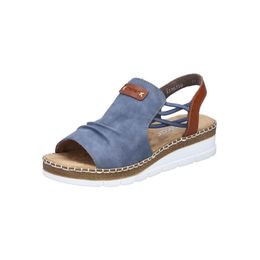 Rieker Sandalen in Blau/Braun | Gr.: 40