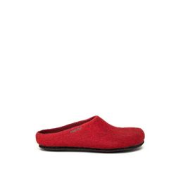 MagicFelt Filzpantoffel in rubinrot | Gr.: 42