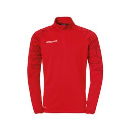 Uhlsport 1/4 ZIP TOP GOAL 25 1/4 ZIP TOP in rot/wei&szlig; | Gr.: 3XL