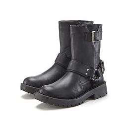 Lascana Bikerboots in schwarz | Gr.: 40