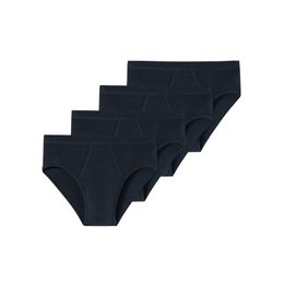 Schiesser Slip 4er Pack in Blau | Gr.: XXL