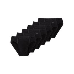 Schiesser Slip 6er Pack in Schwarz | Gr.: XXL