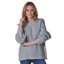 Zhrill Damen Strickpullover ZHBARLA in Grau | Gr.: M