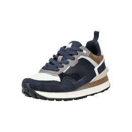 Bullboxer Leder-Sneakers in Dunkelblau | Gr.: 43